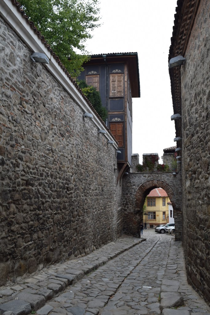 The Unique Architecture in the Historic District of Plovdiv in Bulgaria ...